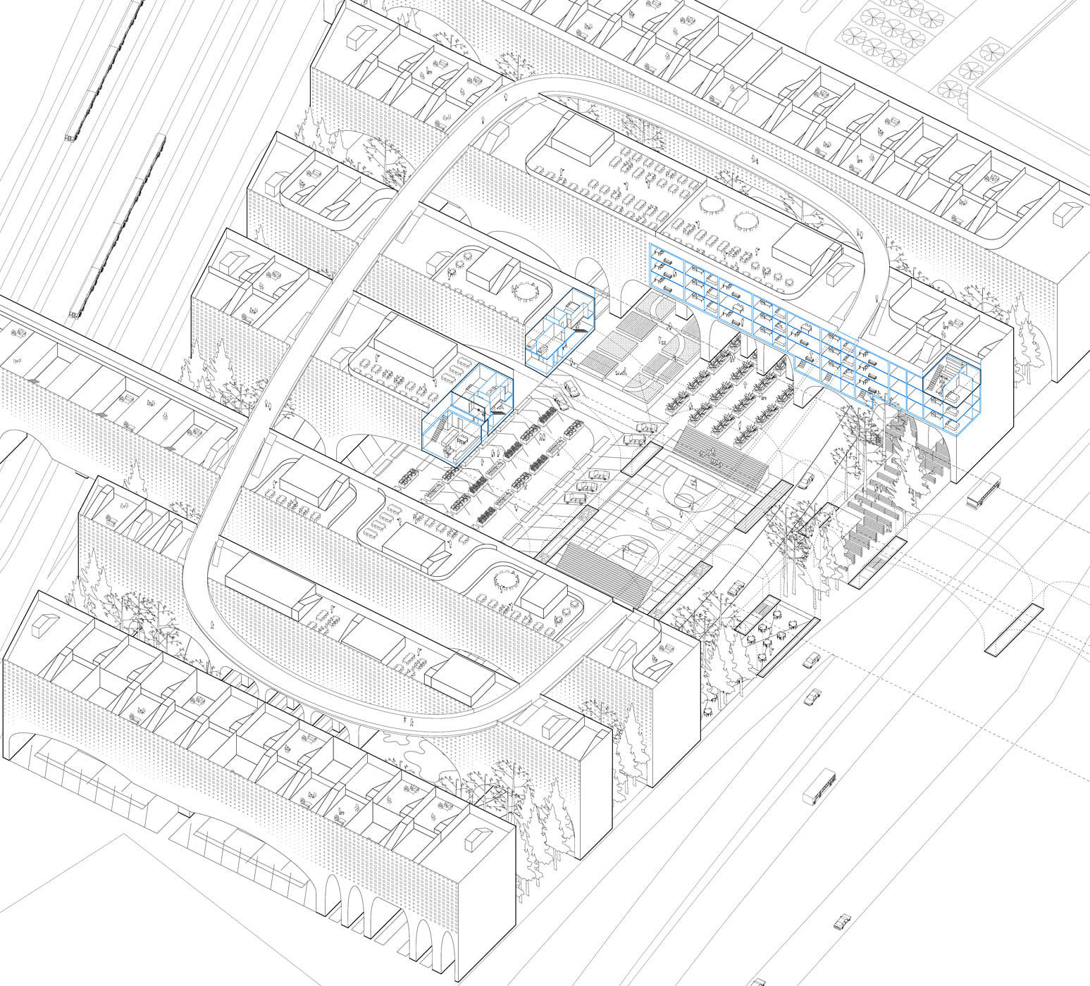 “En Pointe” runner-up entry by The Open Workshop + Lorena Del Rio ...