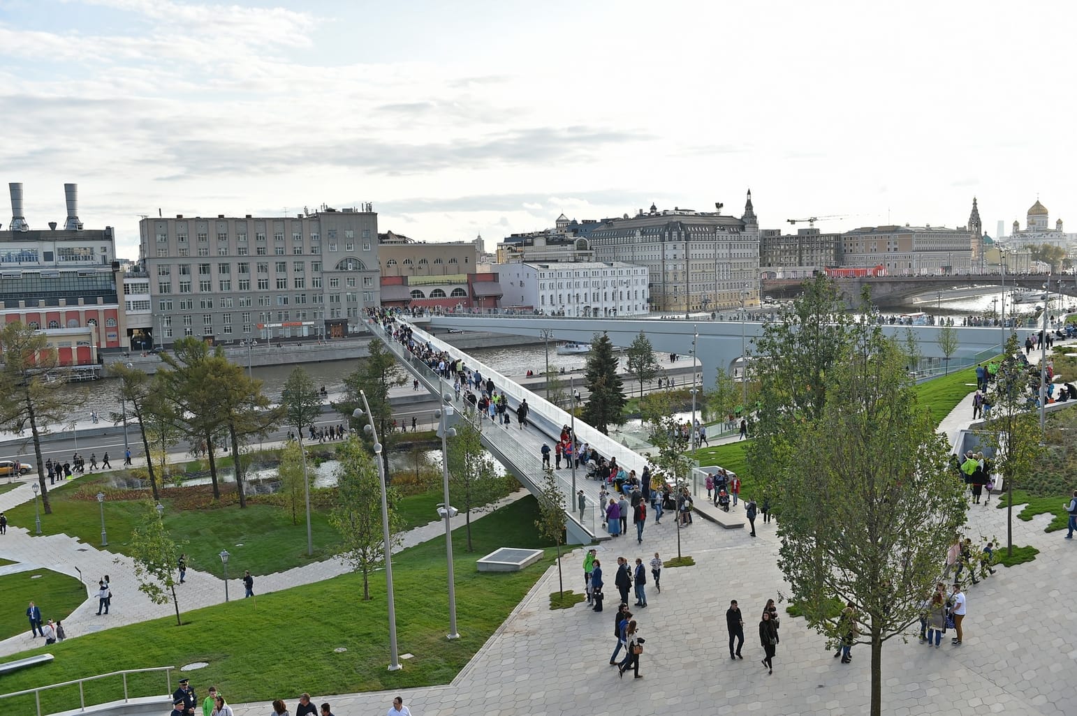 DS+R's high-profile Zaryadye Park project in Moscow vandalized only ...