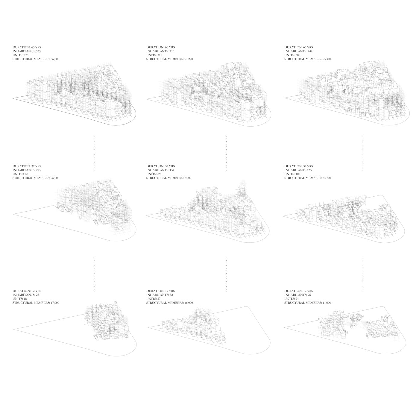 Student Works: "Eidos" Housing Project - GSAPP | Gallery | Archinect