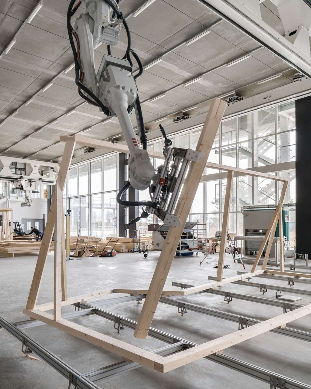 Watch these robots build a timber house structure in Switzerland | News ...
