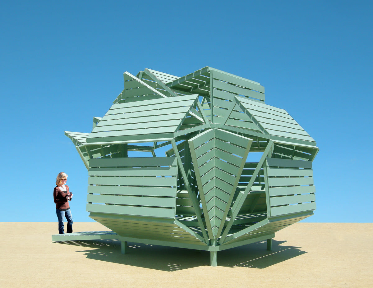 The Green M-velope | michael jantzen | Archinect