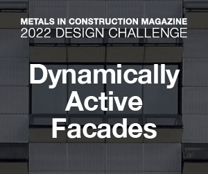 Dynamically Active Facades: Metals in Construction Magazine 2022 Design ...