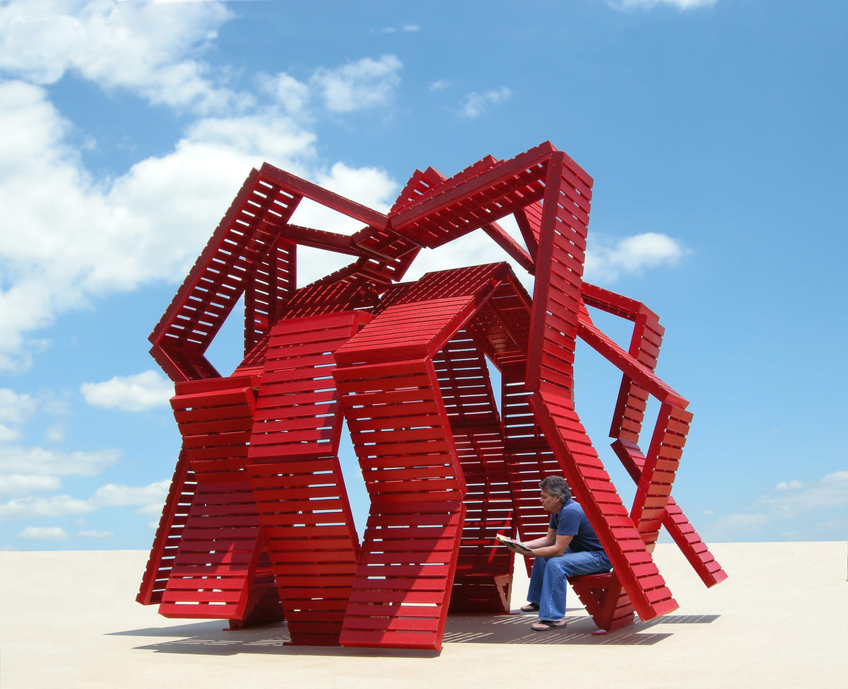 The Red Pavilion | michael jantzen | Archinect