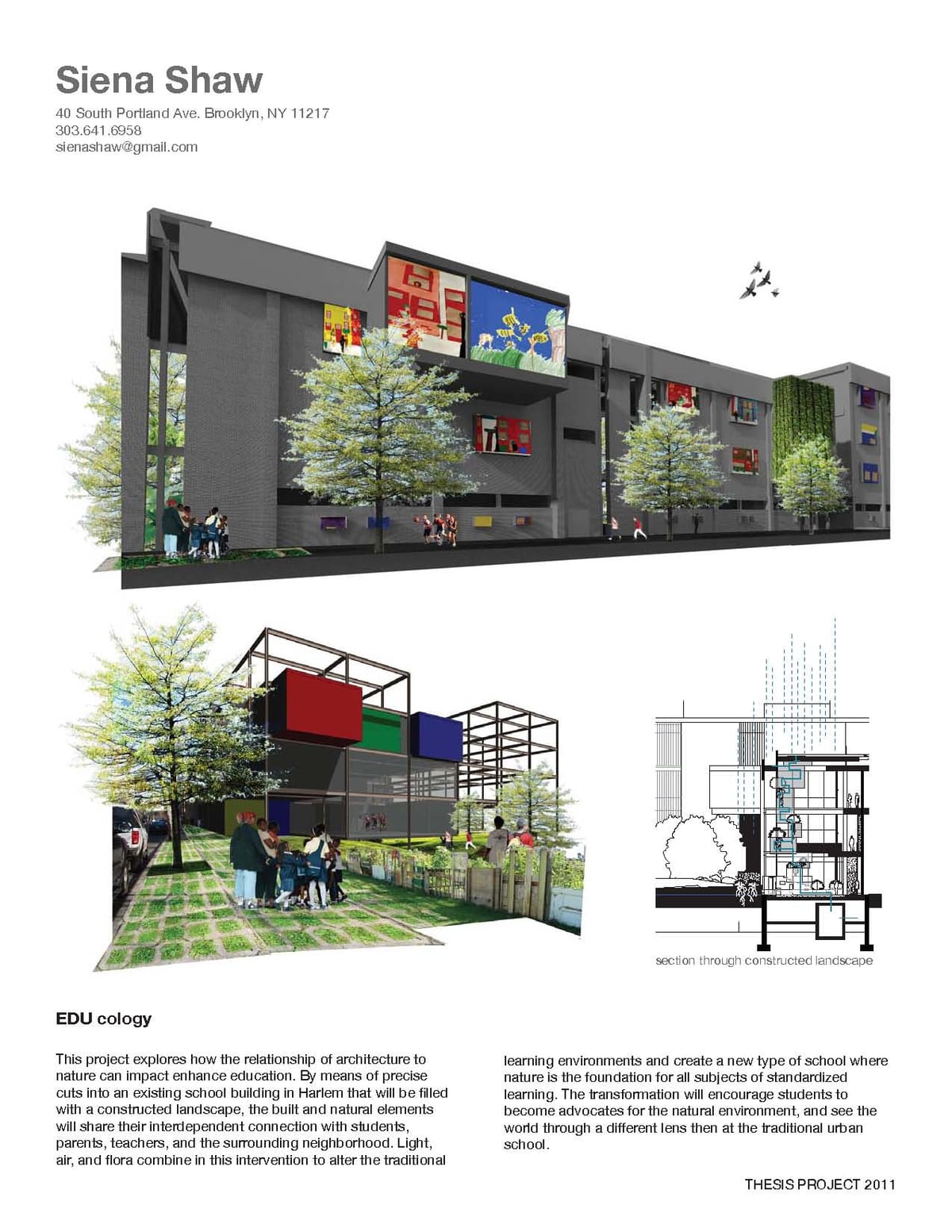 Thesis | Siena Shaw | Archinect