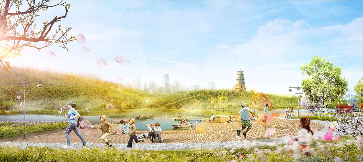 ADEPT's Green Loops City Wins Massive Planning Competition in Hengyang, China